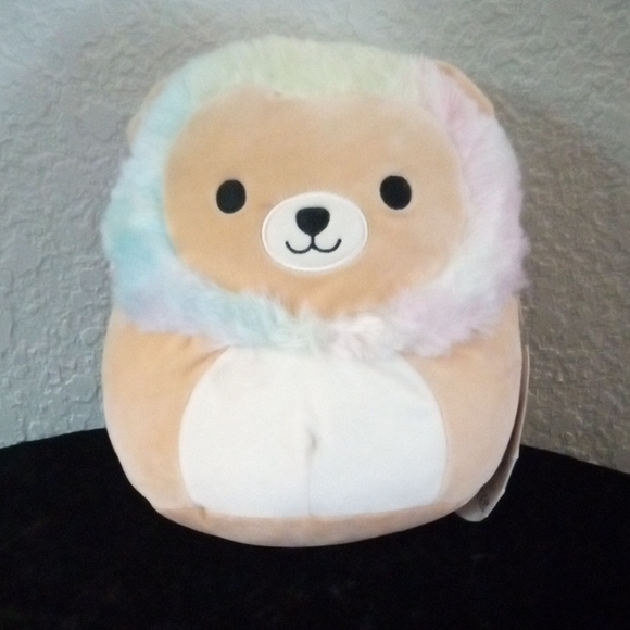 Squishmallows | Toys | Squishmallows Leonard The Lion Tan And White ...